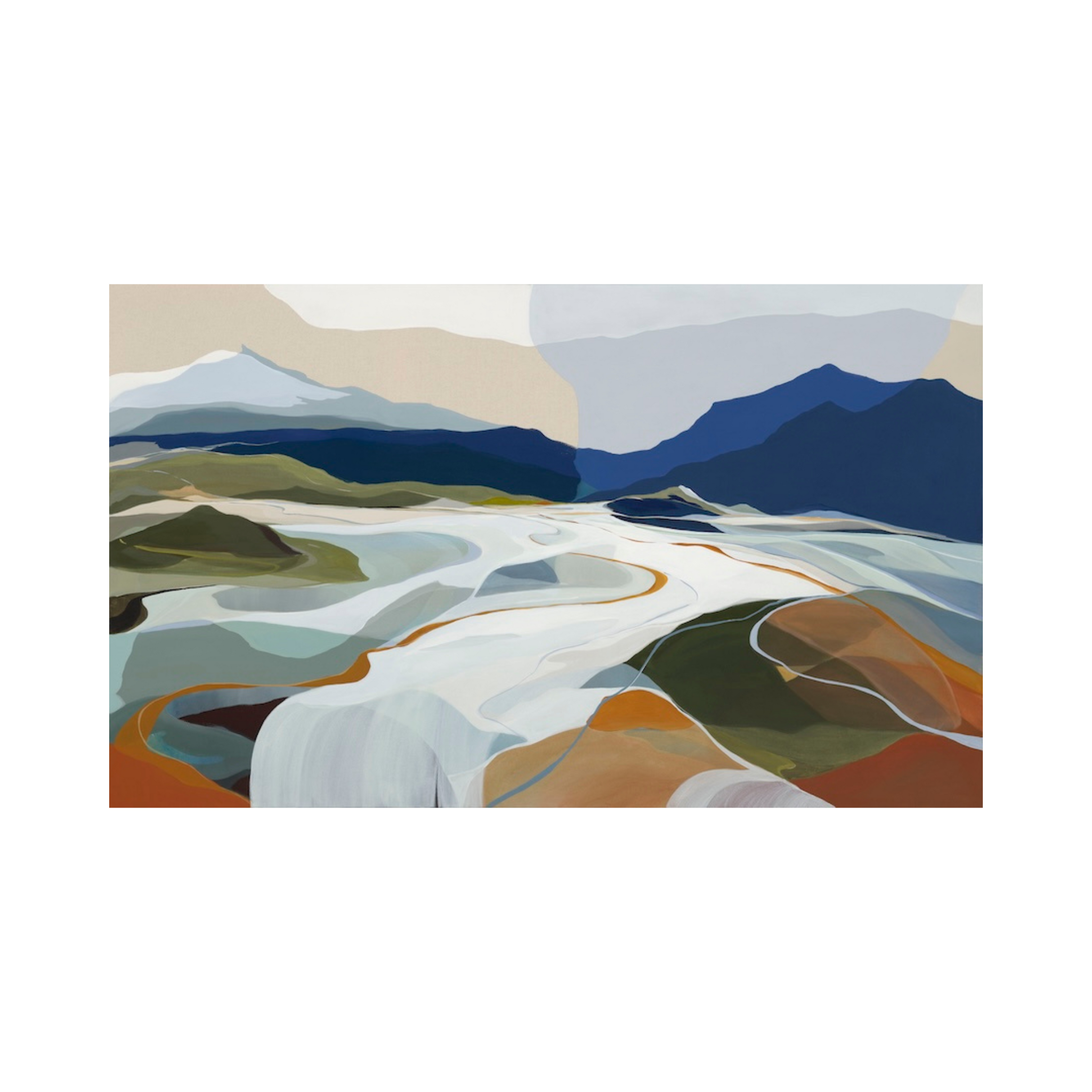 Down The Rapids We Go – On The Wall Framing