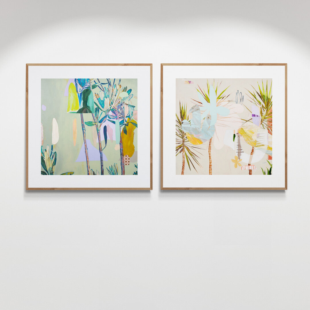 Good Things Happen Just Because + Day Tripping Pair – On The Wall Framing