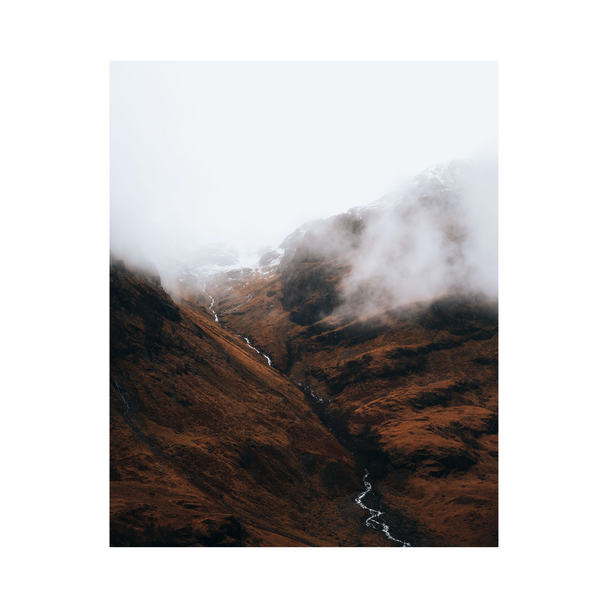 Scotland Fog – On The Wall Framing