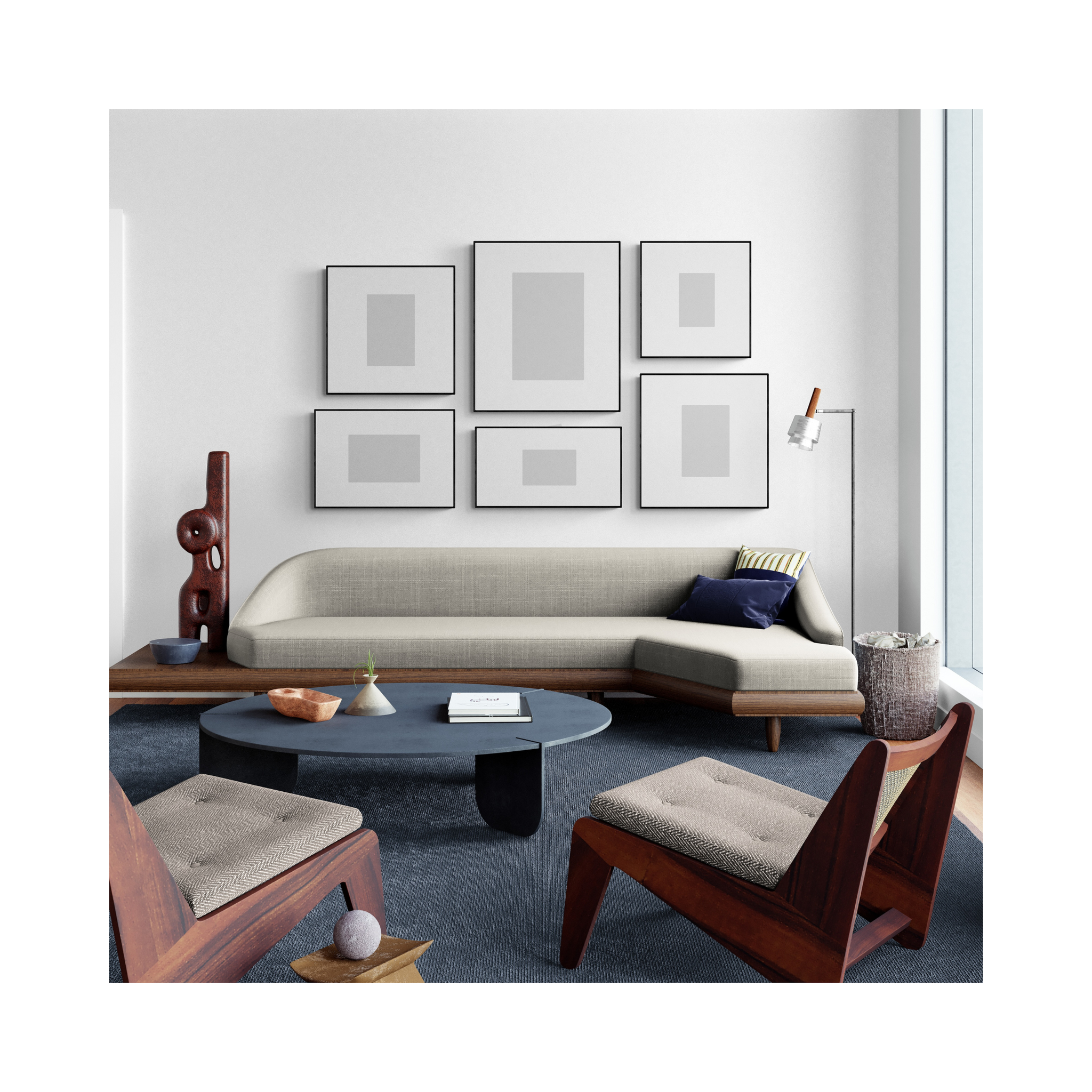 The Andrea – On The Wall Framing