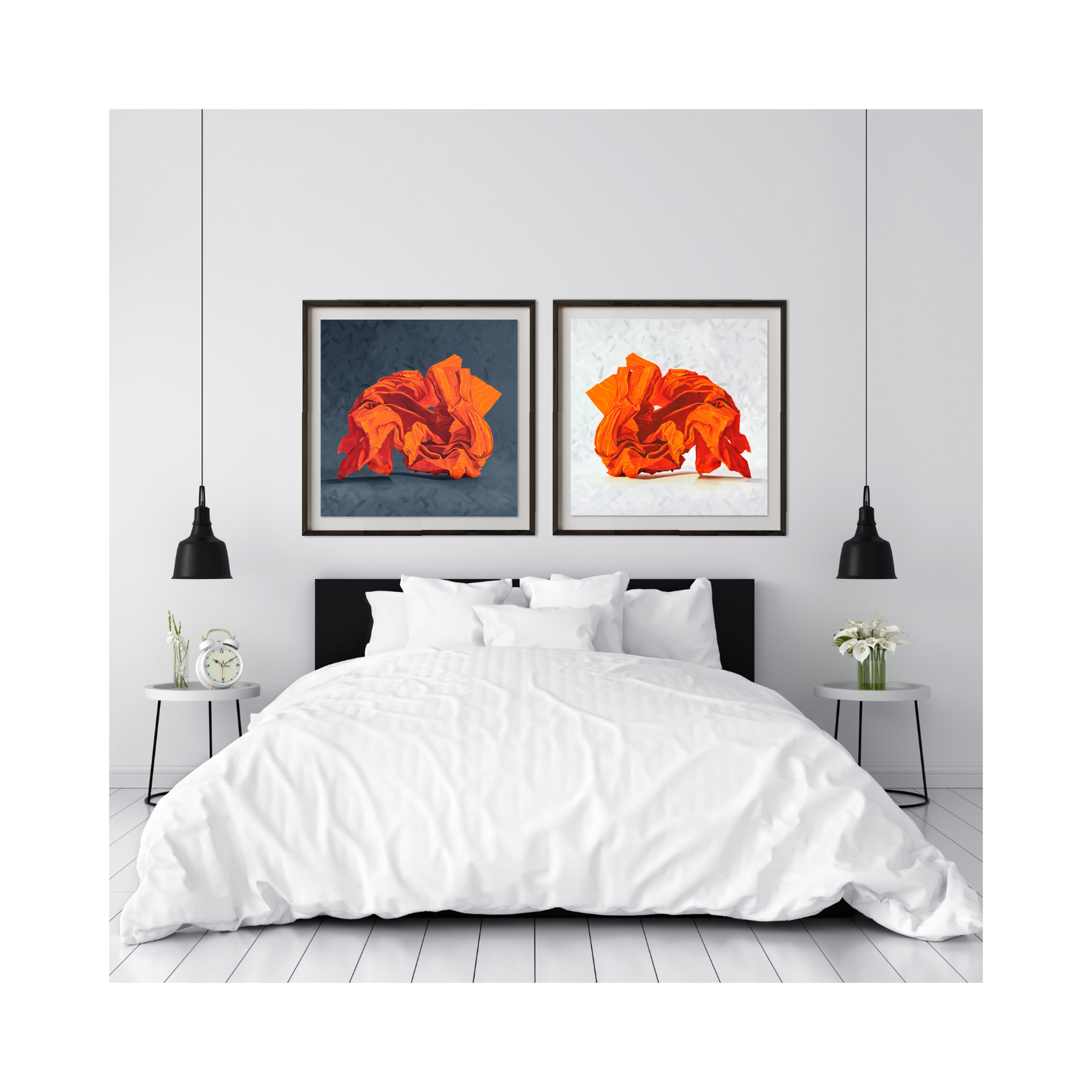 Power From Within (White) – On The Wall Framing